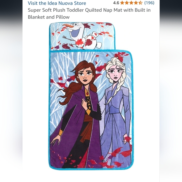 Disney | Other | Disney Frozen 2 Nap Matslumber Bag | Poshmark